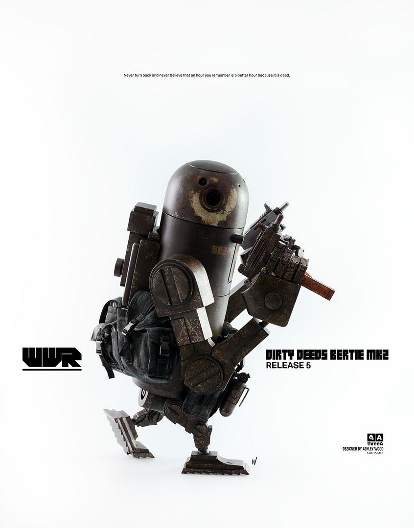 ThreeA's "Dirty Deeds Bertie v2 Five" Coming This Friday! - SpankyStokes.com | Designer Toy ...